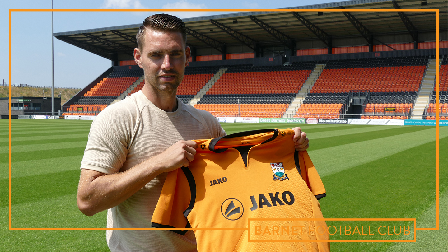 Transfer | Dan Sparkes signs for Barnet FC - Barnet Football Club